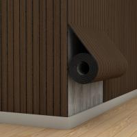 Quality IXPE Foam Layer Soft Wood Slat Wall Panels For Welfare Home Decor for sale