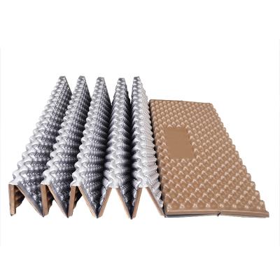 China Extra Thick Waterproof IXPE Foam Sleeping Pad with Egg Nest Design for Camping and Hiking for sale
