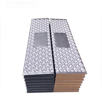 China Extra Wide 55cm Silver Foil Coating Foam Sleeping Pad with R-Value 2.6 for Backpacking and Camping for sale