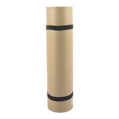 China Army Green anti-tear wavy closed-cell foam sleeping pad Military combat sleeping mat for sale