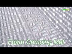 190*55*1.8cm thickened foldable foam camping mat with ixpe aluminum foil