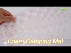 99g ultralight insulated sleeping pad pearl white saving space pe foam mat
