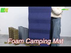 1 person foam camping mat egg nest design xpe foam pad for outdoor hiking