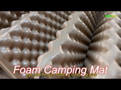2.4r value closed cell foam mat , outdoor portable folding foam sleeping pad