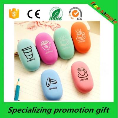 China EN71 / ASTM Colorful Pencil Rubber Eraser For School / Office for sale