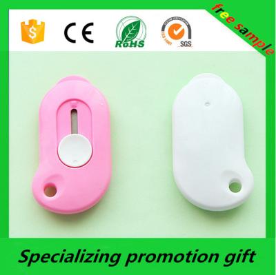 China Plastic Letter Openers Promotional Stationery With Keychain for sale