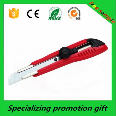 China Red Leather Utility Cutter Knife Folding Box Cutter For Home / Warehouse for sale