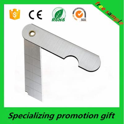 China Industrial SK4 Safety Stainless Steel Utility Knife With Plastic Case for sale