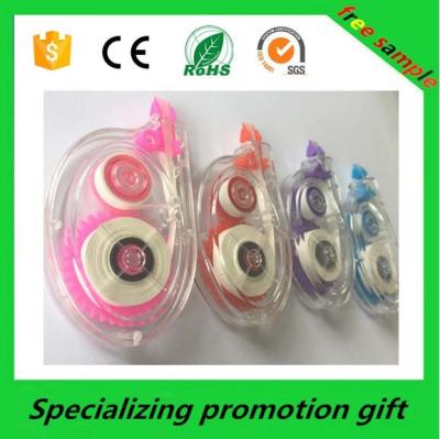 China teenager Promotional Stationery , colorful 5mmX6m correction tape for sale