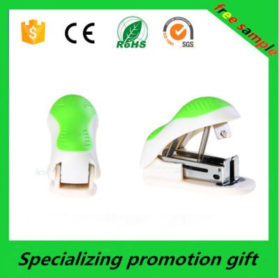 China Mini booklet stapler advertising promotional items with ABS plastic case for sale