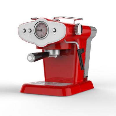 China 1100W Household Coffee Machine 1.0L Detachable Transparent Water Tank for sale
