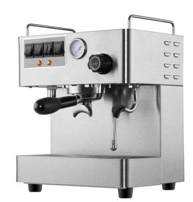 China Italiaanse Pompespresso de Espressomaker van de Machines/15 Bar Pomp met SS Huisvesting Te koop