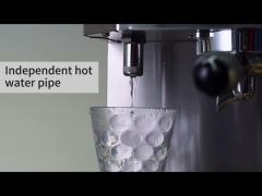 Een koffiemachine met een capaciteit van 1,7 liter.