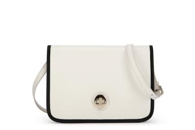 Cina Borse di cuoio di lusso di Crossbody per le donne, borsa di cuoio del corpo trasversale bianco in vendita