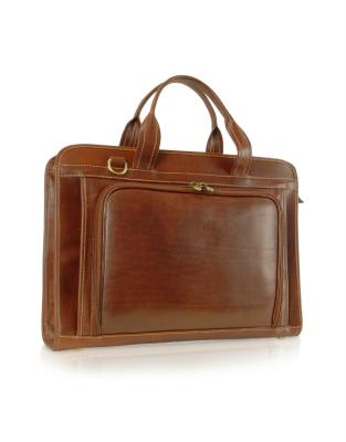 China Winter Waterproof Mens Leather Briefcase Bag With Pure cotton Inside for sale