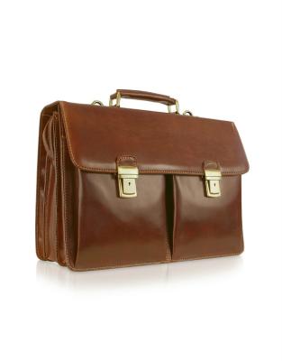 China Formal OccasionGionar Executive Mens Leather Briefcase Bag With cowhide Leather for sale