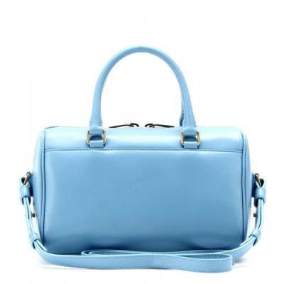 Cina Il viaggio di cuoio del blu/signore della borsa del viaggio delle donne genuine su misura di logo insacca in vendita
