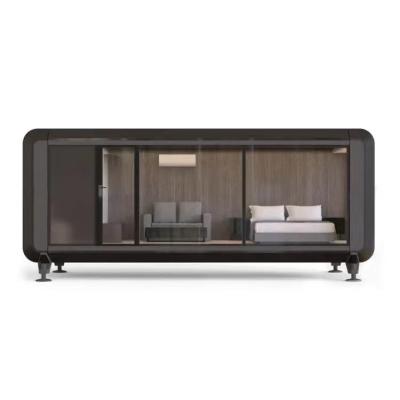 Cina Rock Wool Sandwich Panel Wall Luxury Apple Cabin Container House per la capsula spaziale in vendita