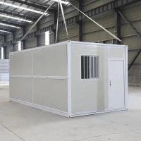 China Custom Flat Pack Folding Containers Prefab Houses Fast Installation for Construction Sites for sale