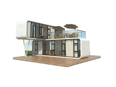 China Design contemporâneo estilo de luxo Soundproof Mobile Apple Pod Cabine Container House à venda