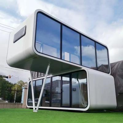China Design contemporâneo estilo de luxo Soundproof Mobile Apple Pod Cabine Container House à venda