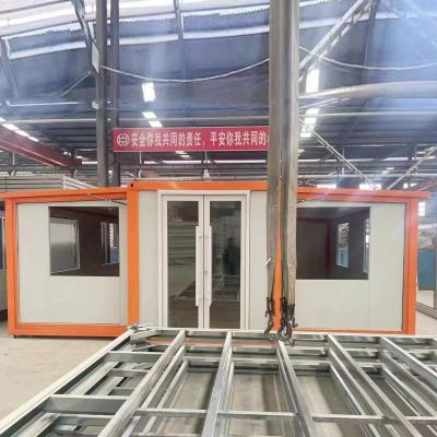 Cina Progettazione 40ft Double-Wing di espansione Container House facile installazione stile moderno 3- in vendita