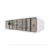 Quality Composite Wood Floor Modern 20ft Modular Apple House Cabin with Eco-Friendly for sale