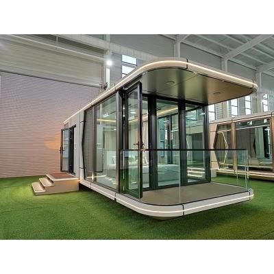 China Casa de vidro de estilo contemporâneo para casais Férias ao ar livre à venda