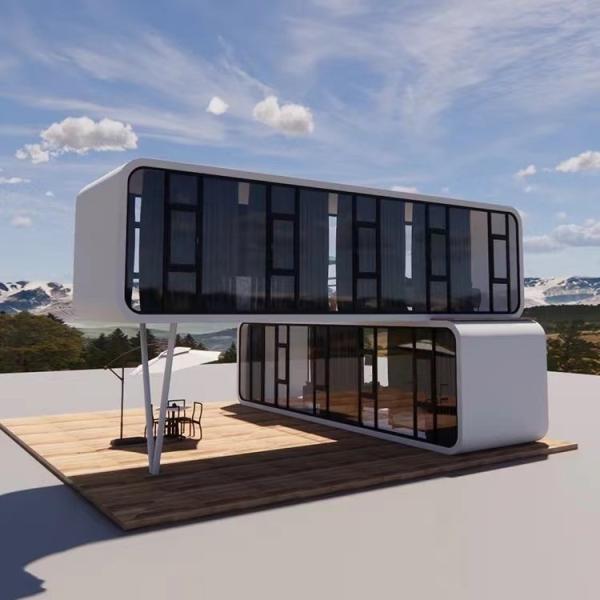 Quality Contemporary 20ft 40ft Prefab Modular Houses Tiny Homes Cabin Office Portable for sale