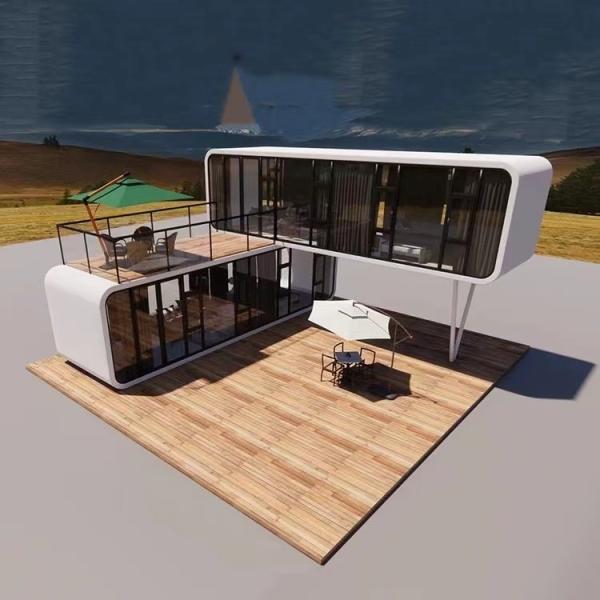 Quality Contemporary 20ft 40ft Prefab Modular Houses Tiny Homes Cabin Office Portable for sale