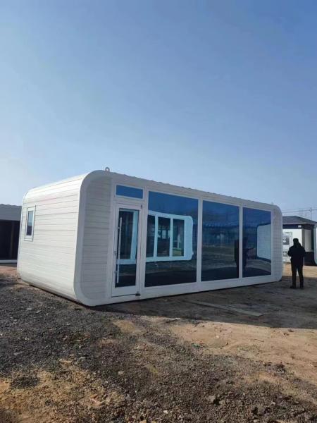 Quality Custom Outdoor Modular Design Prefabricated House for Apple Cottage Office for sale