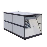 Quality Fast Installation Flat Pack Folding Containers Prefab Houses with Sandwich Panel for sale