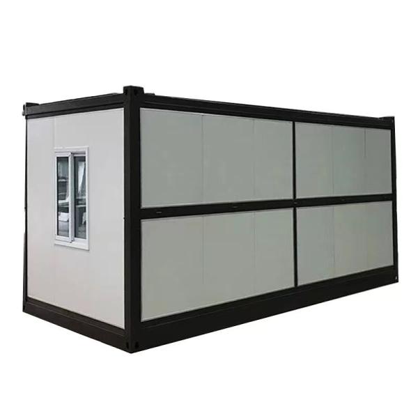 Quality Fast Installation Flat Pack Folding Containers Prefab Houses with Sandwich Panel for sale