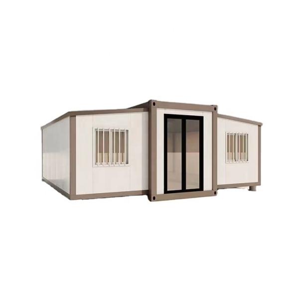 Quality 20ft Prefabricated Foldable Portable House for Offices and Homes EPS Sandwich Panel Roof for sale