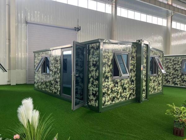 Quality 20ft Prefabricated Foldable Portable House for Offices and Homes EPS Sandwich for sale