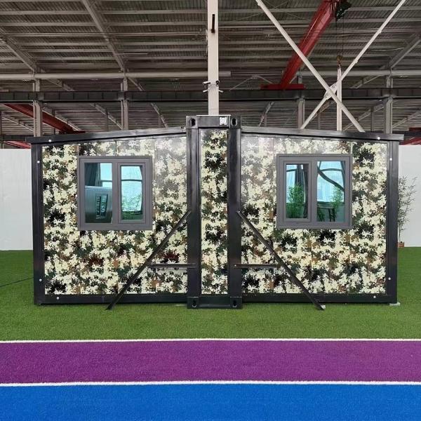 Quality 20ft Prefabricated Foldable Portable House for Offices and Homes EPS Sandwich for sale