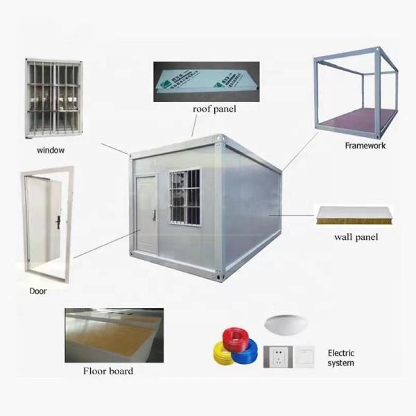 Quality Detachable and Contemporary Design Style Prefab Container Dormitory for Modern for sale