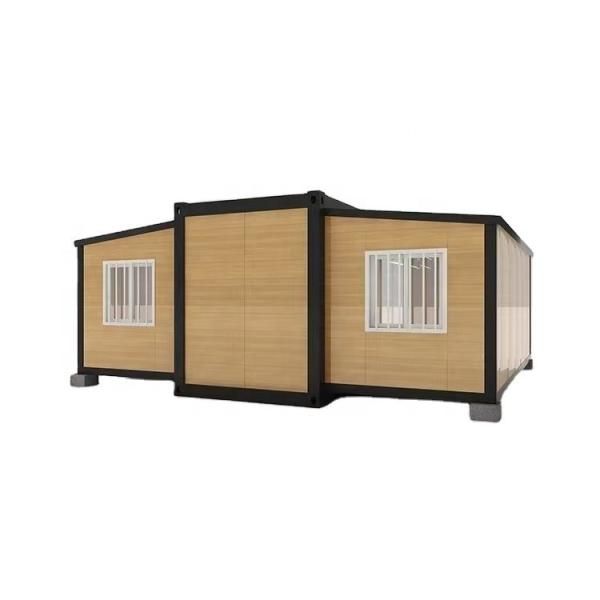 Quality 20ft Double-Wing Container House with EPS Sandwich Panel Roof and MGO Board Floor for sale