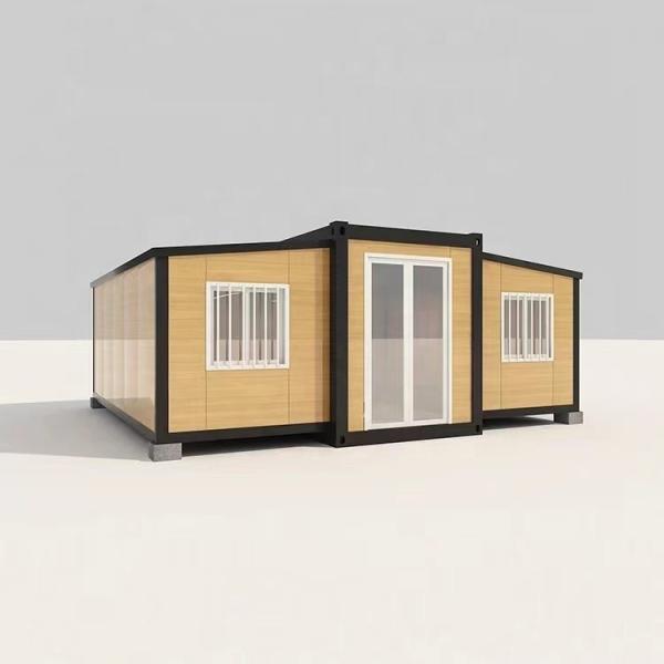 Quality 20ft Double-Wing Container House with EPS Sandwich Panel Roof and MGO Board for sale