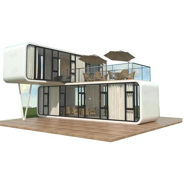 Quality Contemporary Prefab Modular House Supply Movable Apple Cabin with Easy Installation for sale