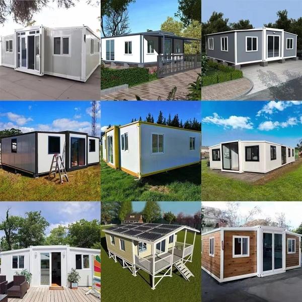 Quality Foldable Residential Container Houses 20 Ft Double-Wing Expansion Box for Easy for sale