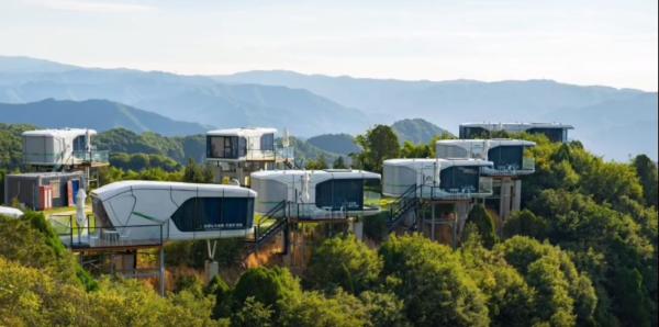 Quality Get Online Technical Support for Space Capsule House Luxury Modern Prefabricated for sale
