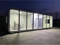 China Modular Prefab Tiny Homes Container Office Portable Apple Home Pod Movable Apple Cabin for sale