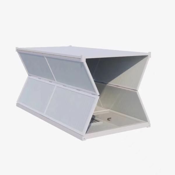 Quality Modular Room PVC Board Floor Foldable Container House for Store Hotel Engineering Hospital for sale