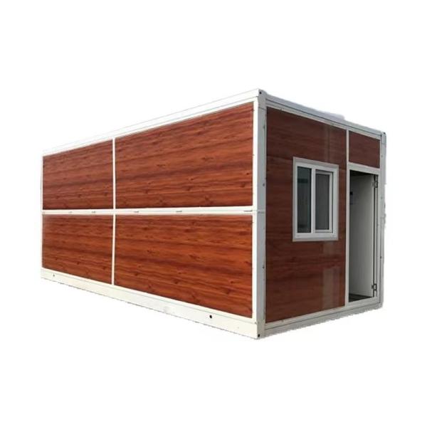 Quality Modular Room PVC Board Floor Foldable Container House for Store Hotel Engineerin for sale