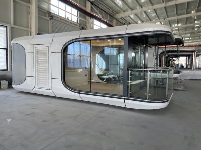 China Casa móvil portátil personalizable Contenedor expandible con piso de tablero MGO en venta