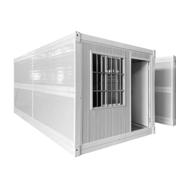 Quality Modular Moveable Container Folding House with 5950 mm Length and Fiber Cement Board Floor for sale