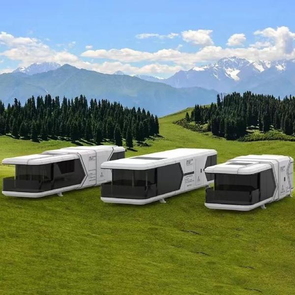 Quality Customizable Portable Mobile House Expandable Container With MGO Board Floor for sale