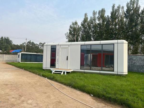 Quality Wall of Rock Wool Sandwich Panel Outdoor Glass Bright Cottage for Romantic for sale