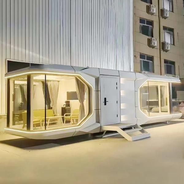 Quality Customized Outdoor Glass Bright Cottage for Couples Holiday in Contemporary for sale